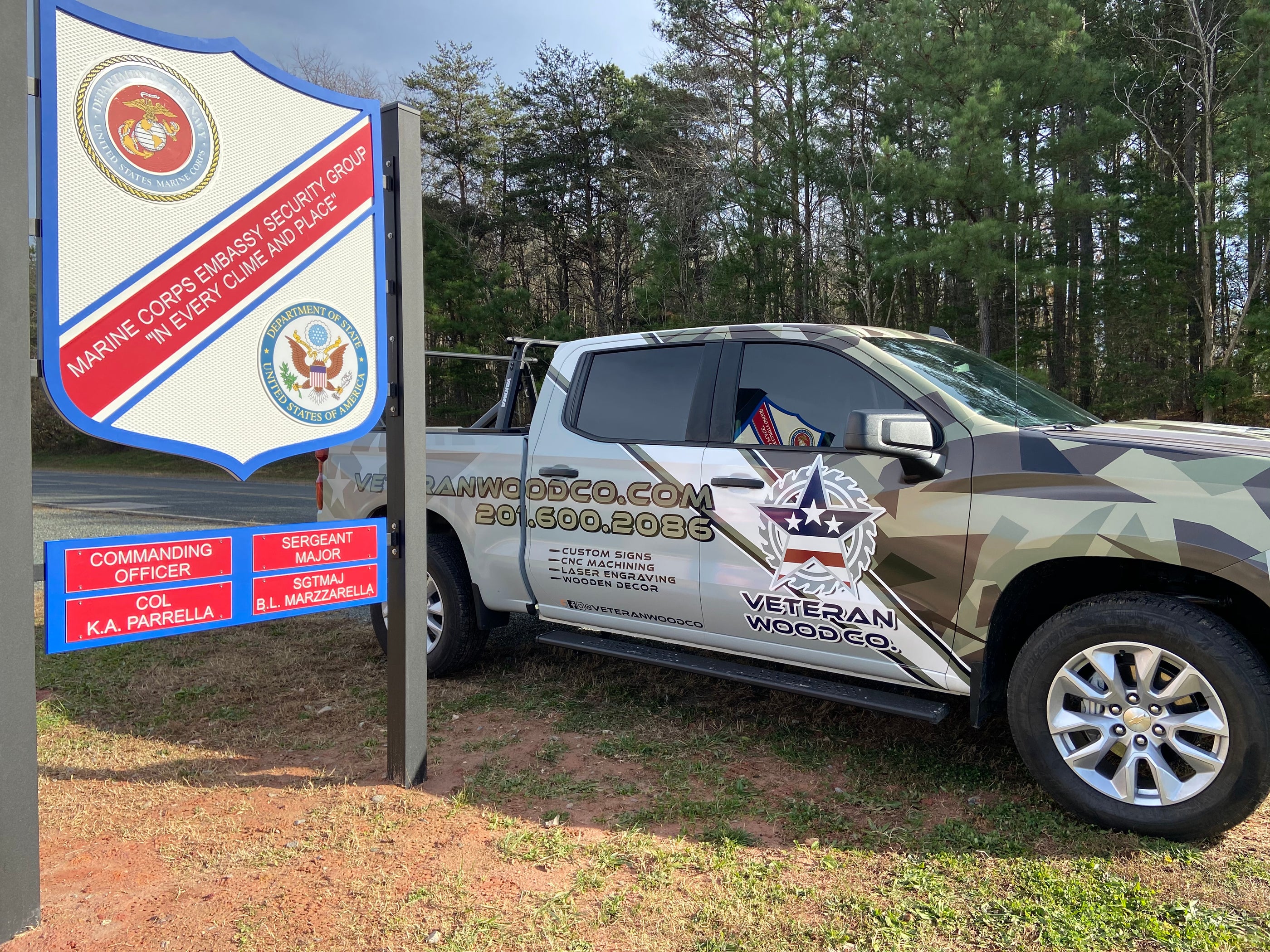 Veteran Wood Co.: Custom 3D Signs, Art & Woodwork - Morris County, NJ