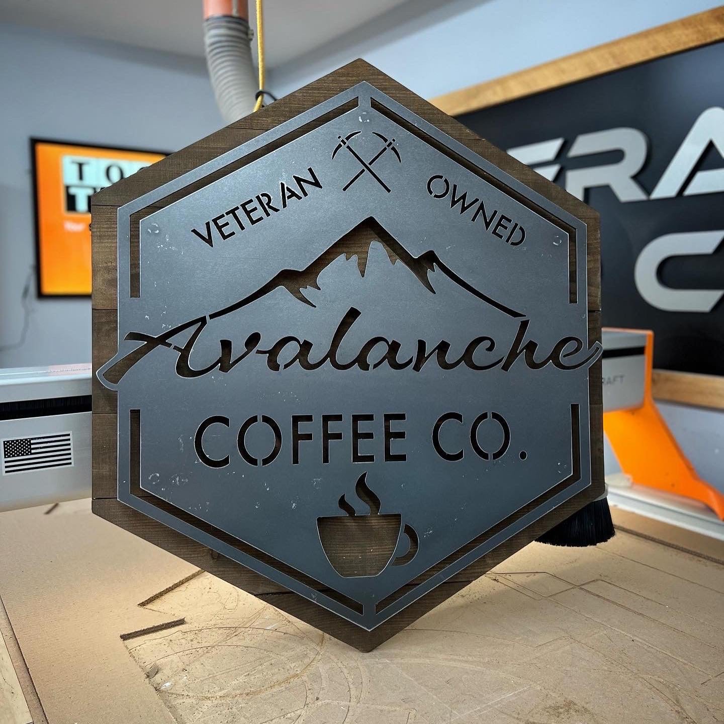 Custom Work ( Signs, Etc.) – Veteran Wood Co.